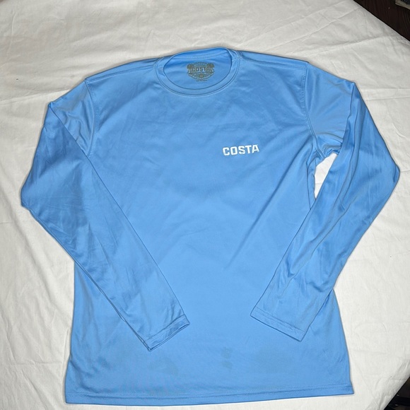Costa | Shirts | Costa Del Mar Tech Crew Longsleeve Shirt Front Back ...